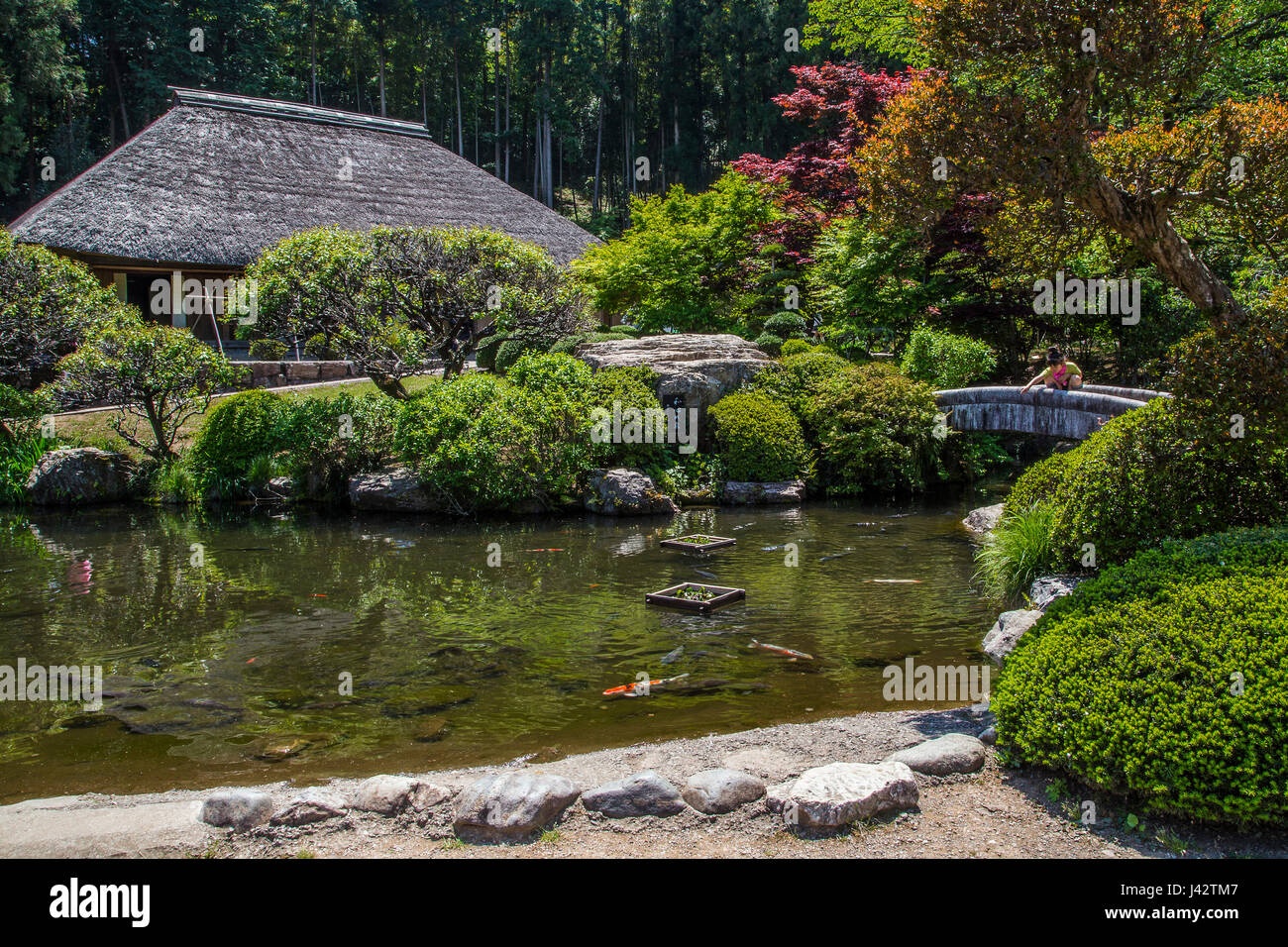 Washi-no-Sato Japanese Garden - The village of Higashi Chichibu at ...