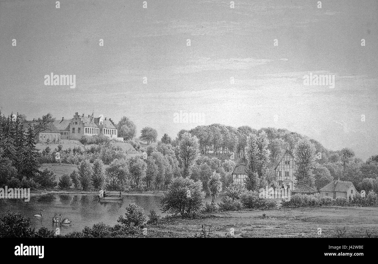 Geography travel denmark nordjylland Black and White Stock Photos ...