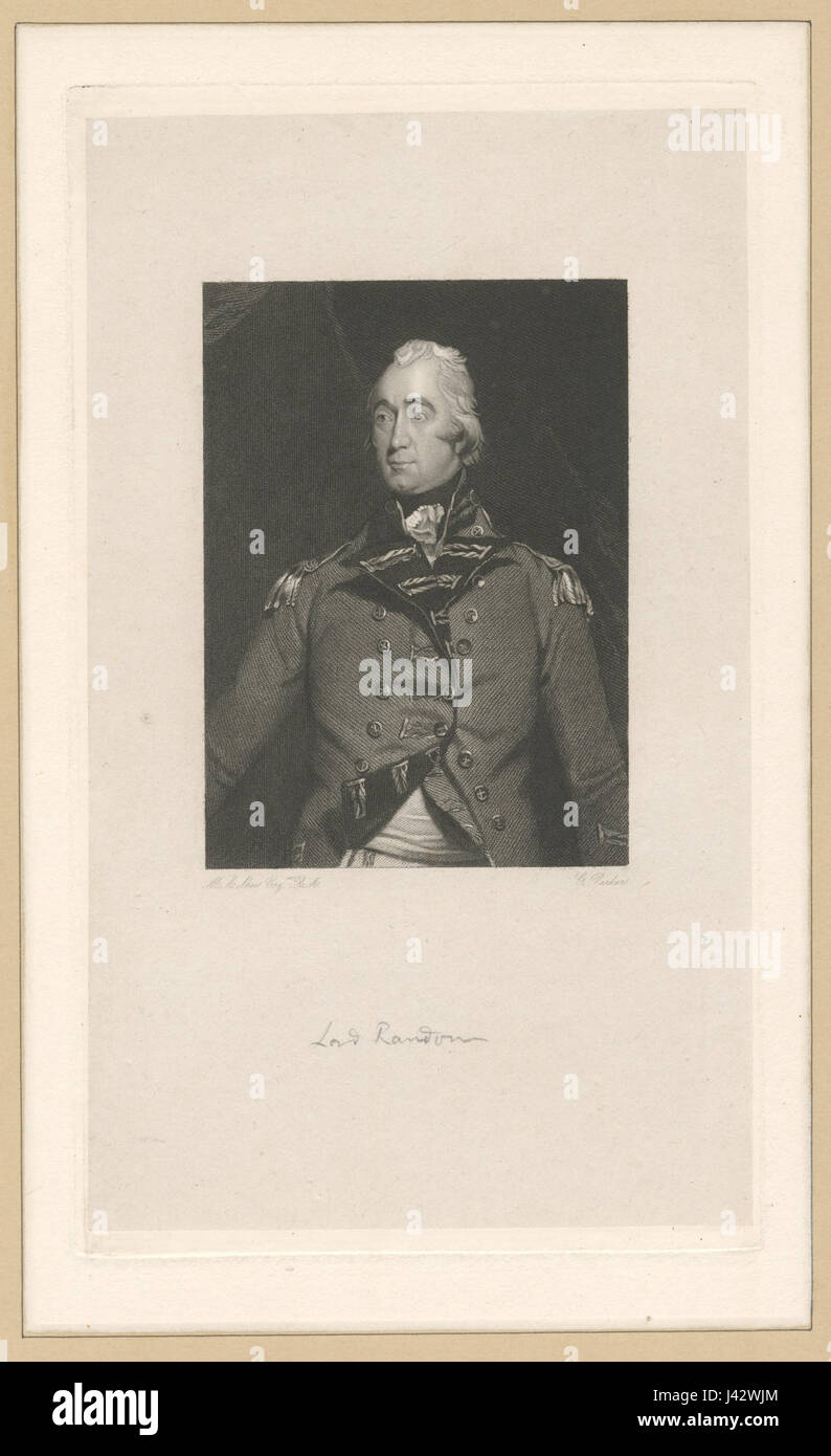 Lord rawdon hi-res stock photography and images - Alamy