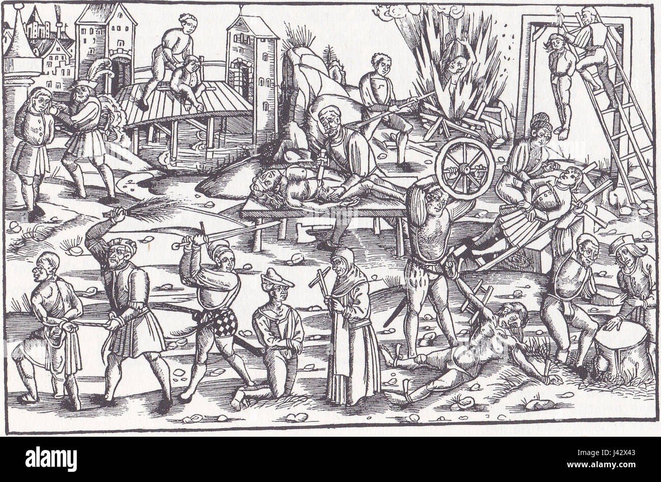 This title refers to medieval executions, which were public events in ...