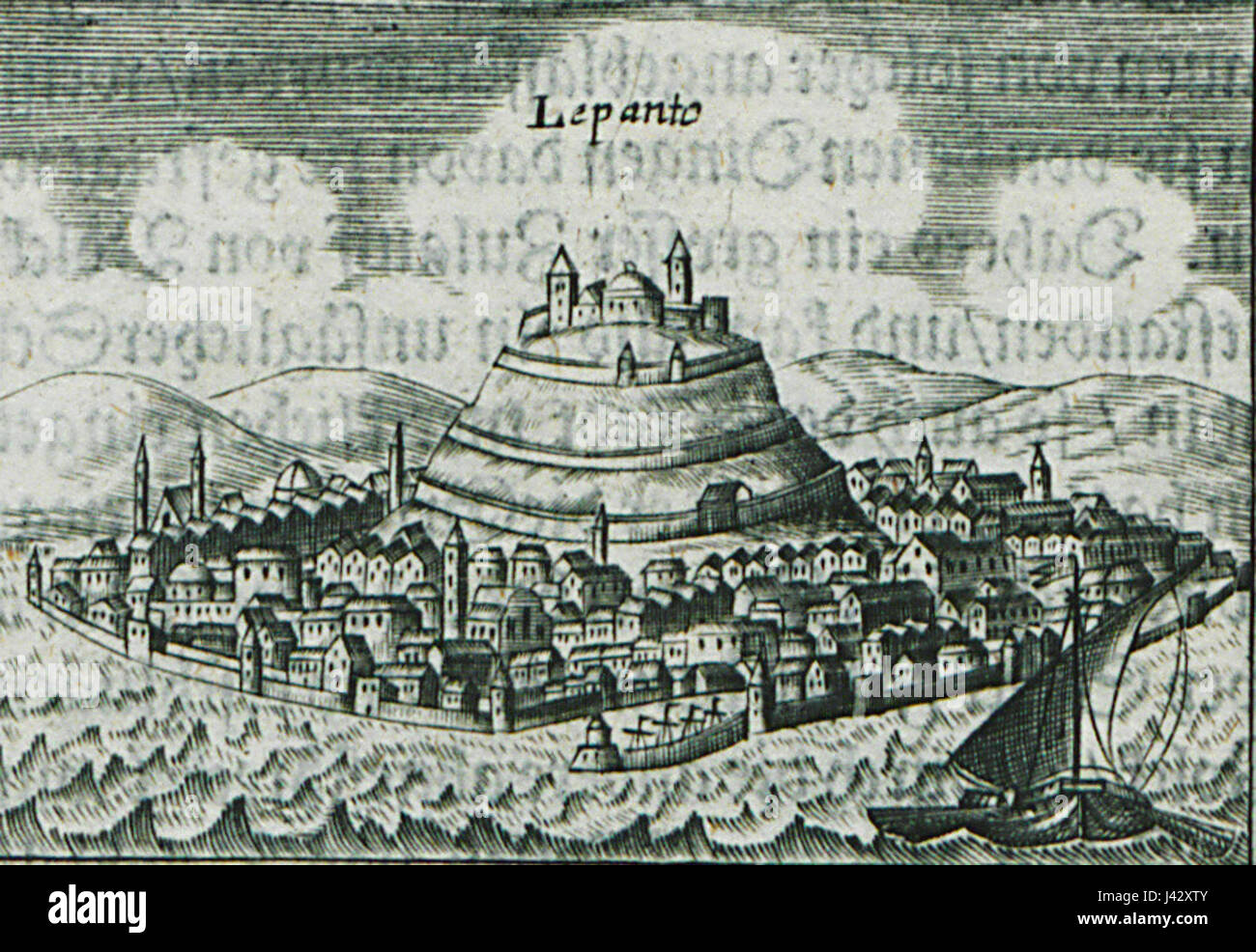 Lepanto map hi-res stock photography and images - Alamy
