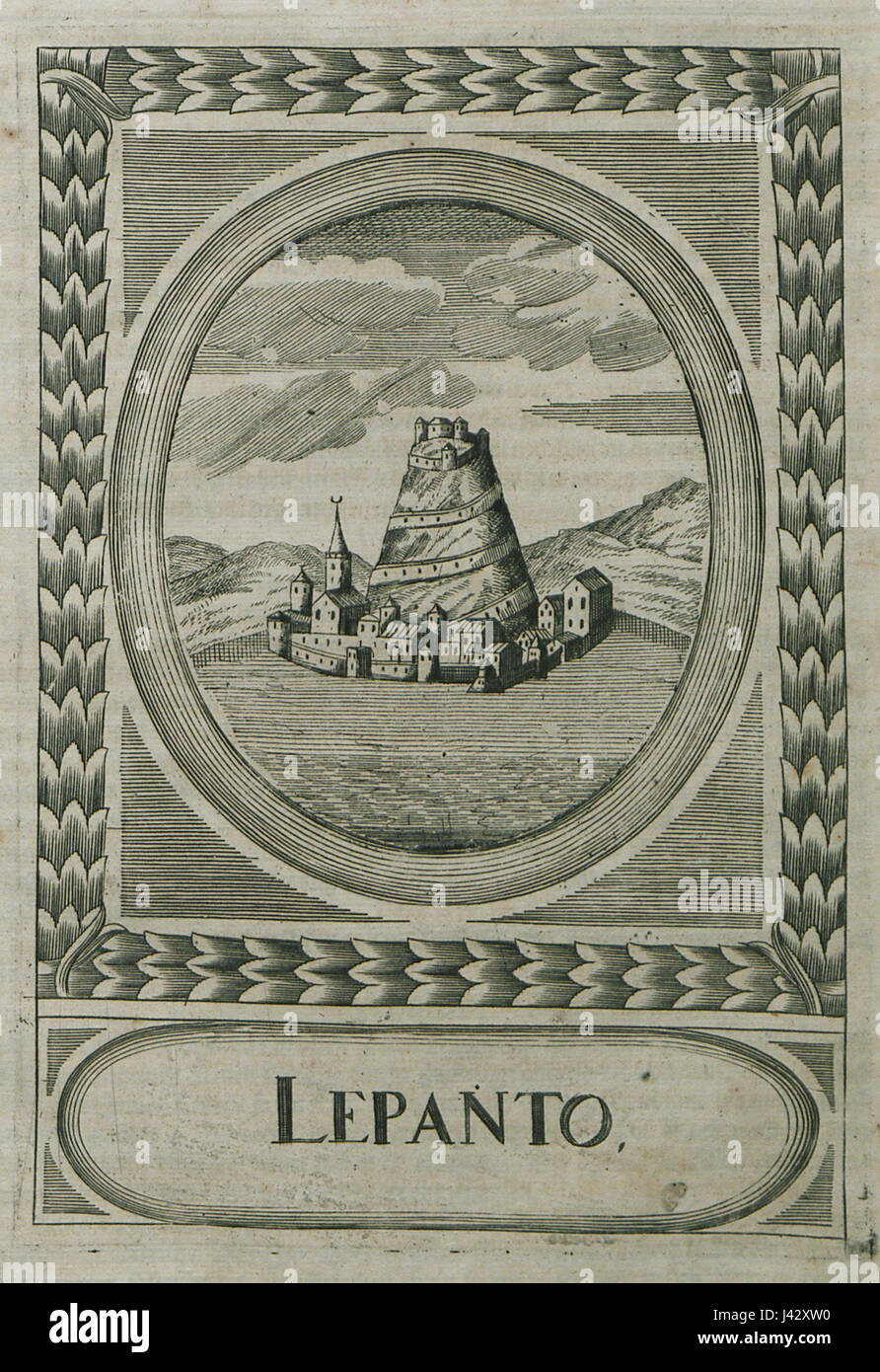 Map of lepanto hi-res stock photography and images - Alamy