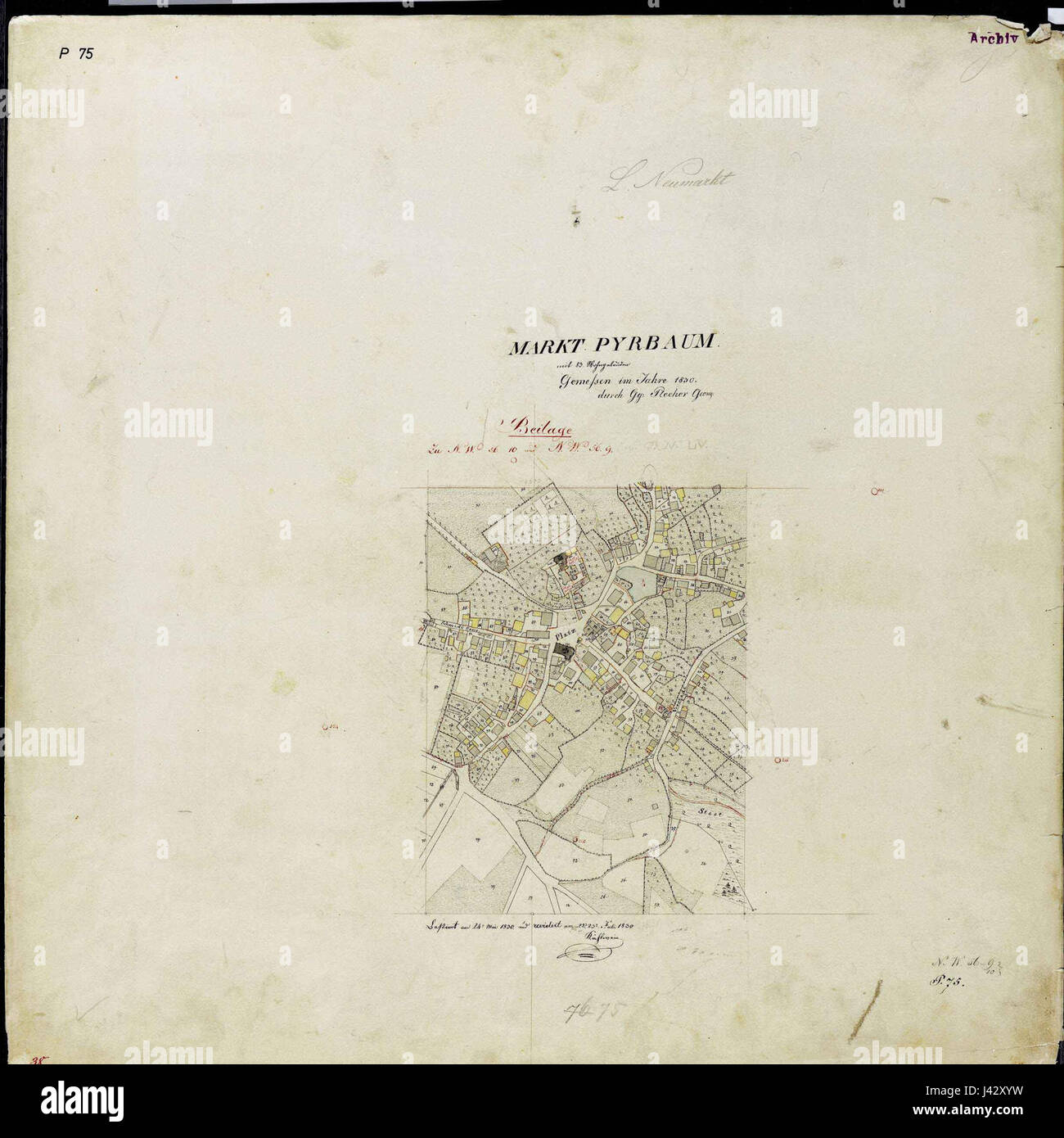 Germany 1830 map hi-res stock photography and images - Alamy