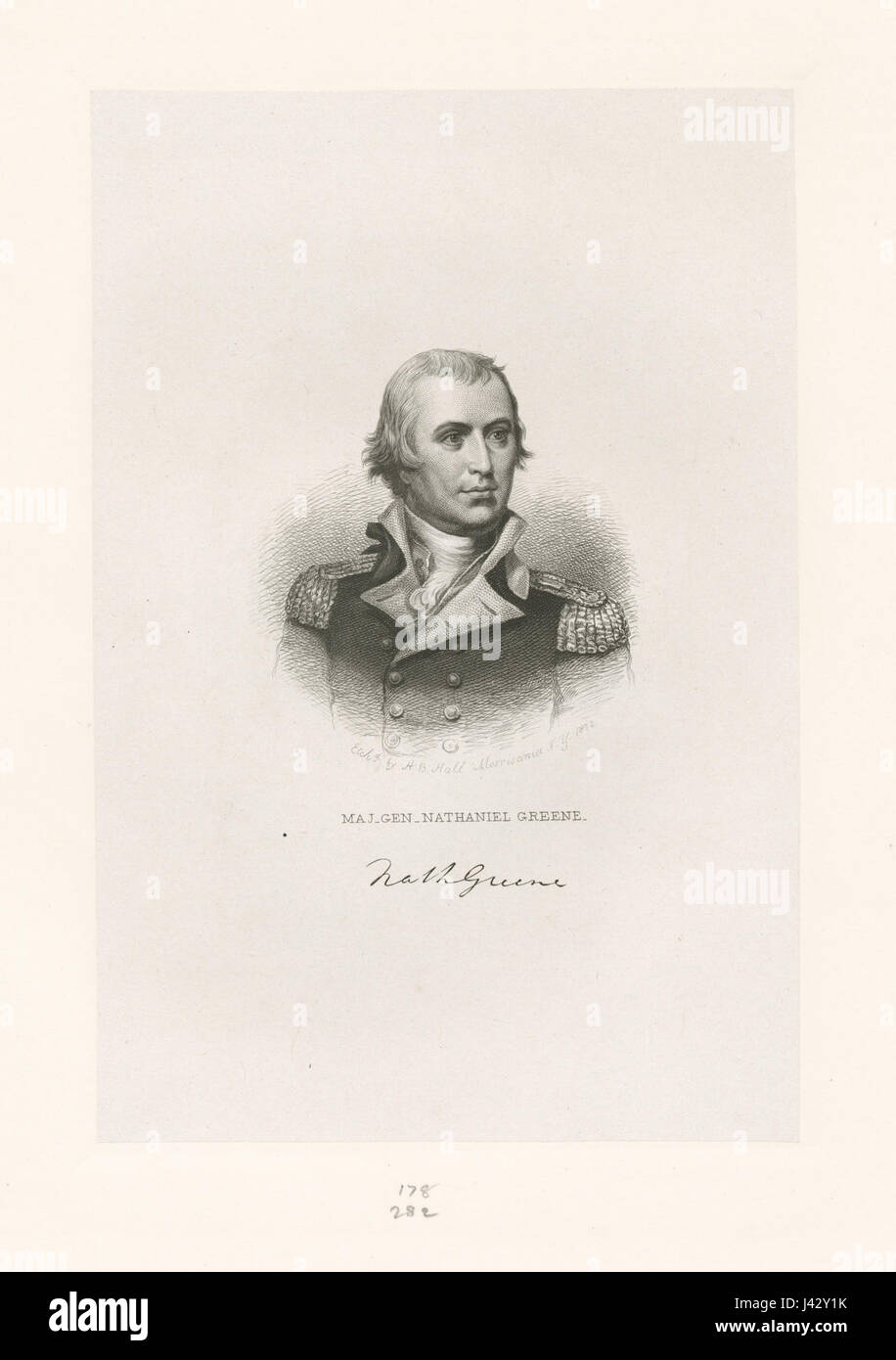 This portrait of Major General Nathaniel Greene shows a key figure in ...