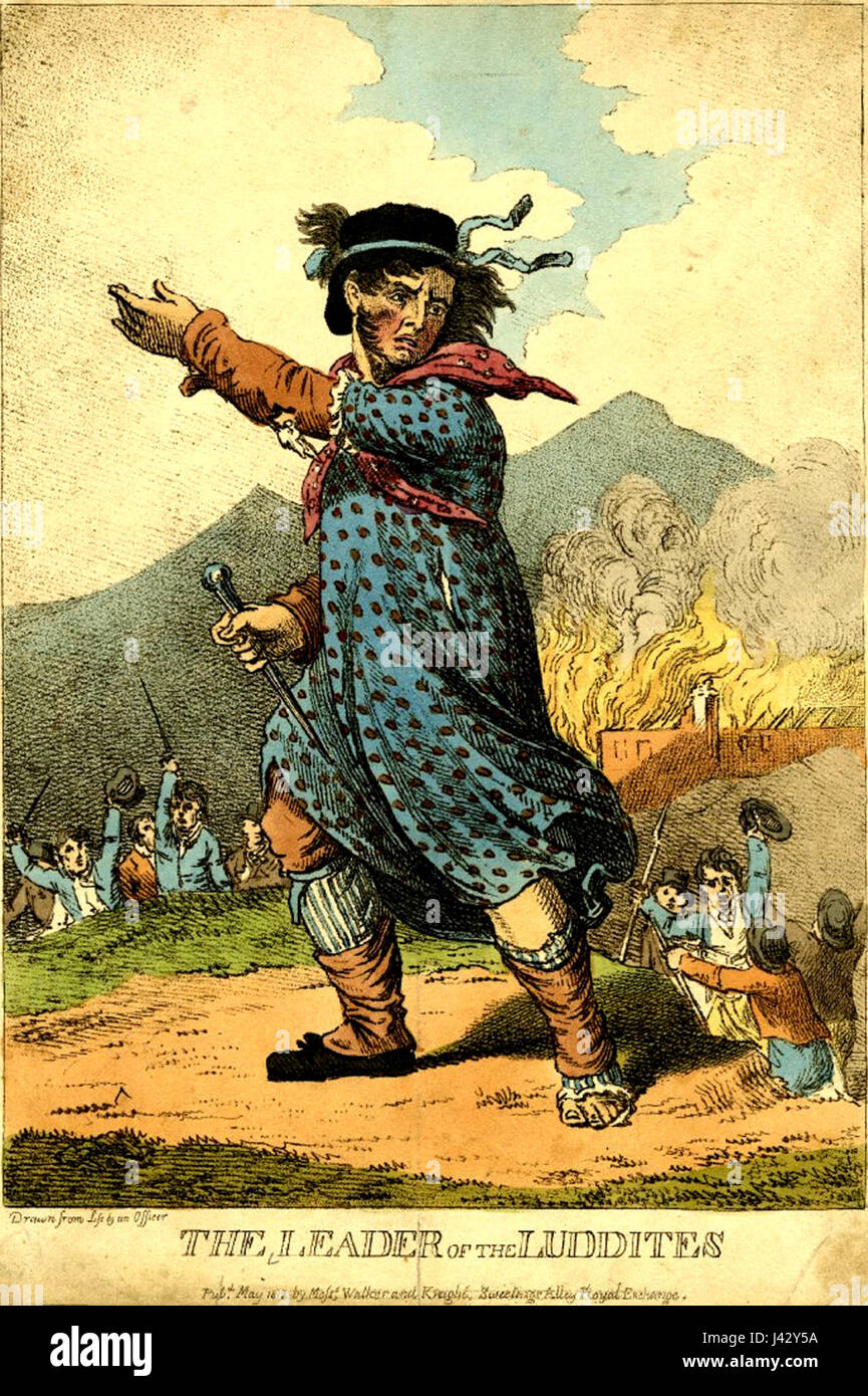 Luddite hi-res stock photography and images - Alamy