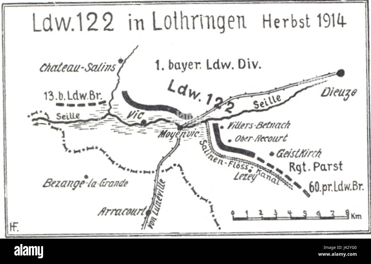 Lothringen map hi-res stock photography and images - Alamy