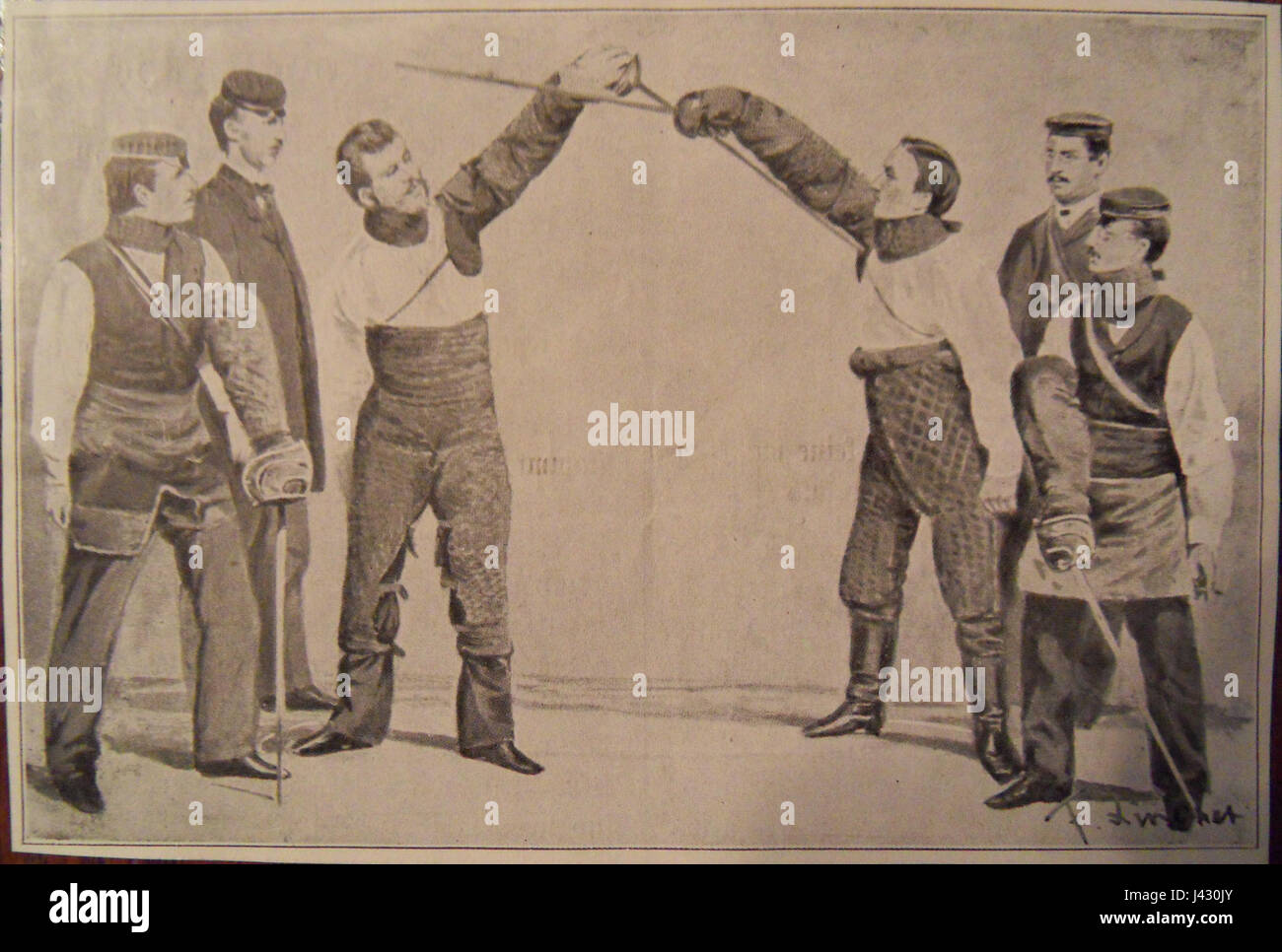 Lindner Mensur refers to a type of German fencing, specifically the ...