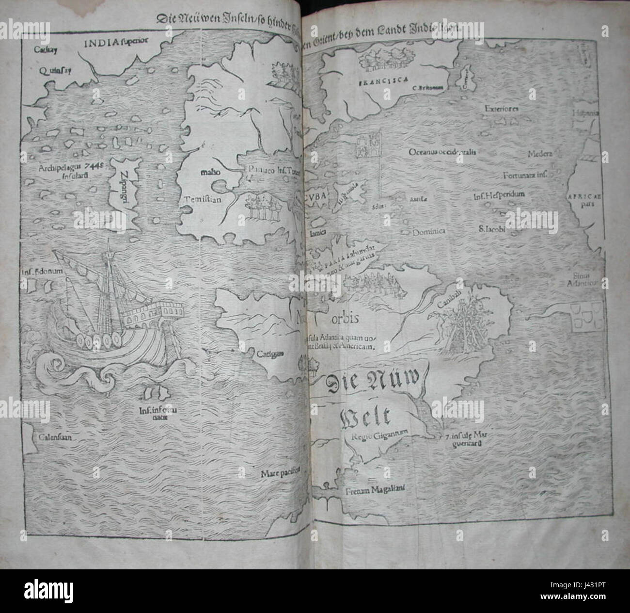 This 1578 map of the Americas presents a historical representation of ...