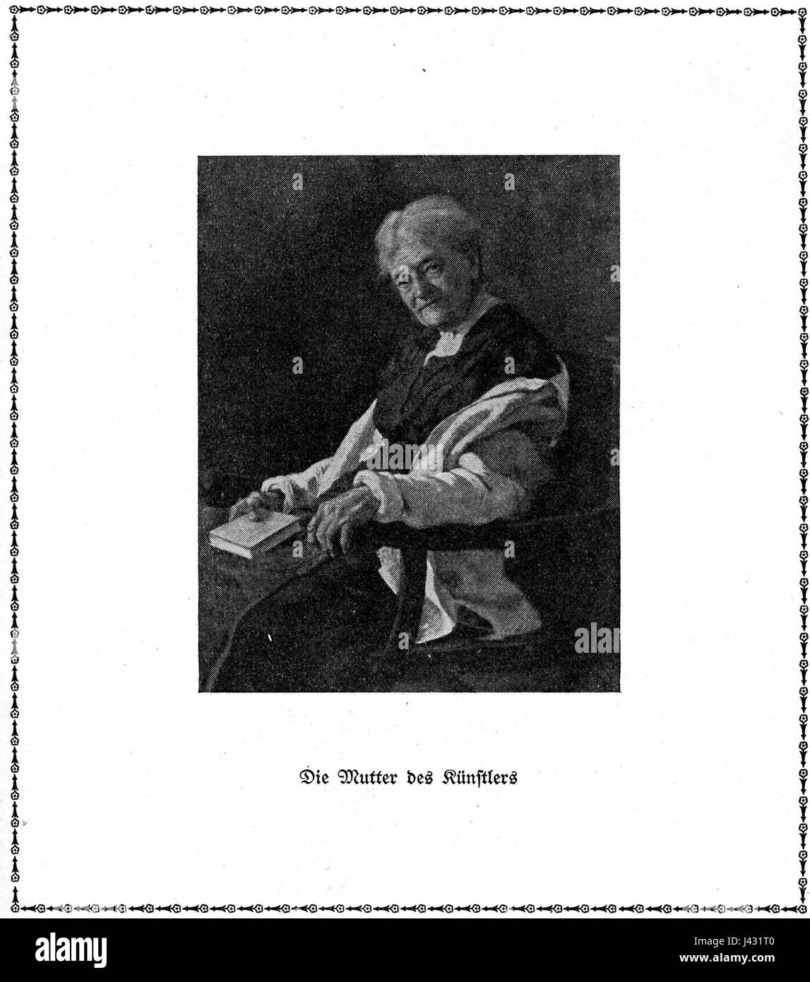 Max Poosch Mutter 1923 dgE Stock Photo - Alamy