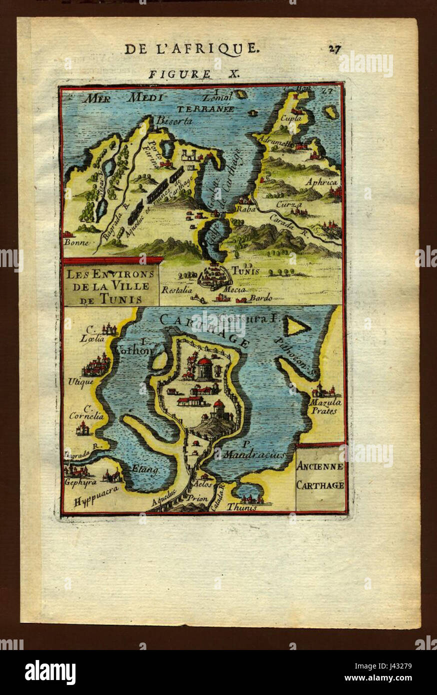 Carthage map hi-res stock photography and images - Alamy