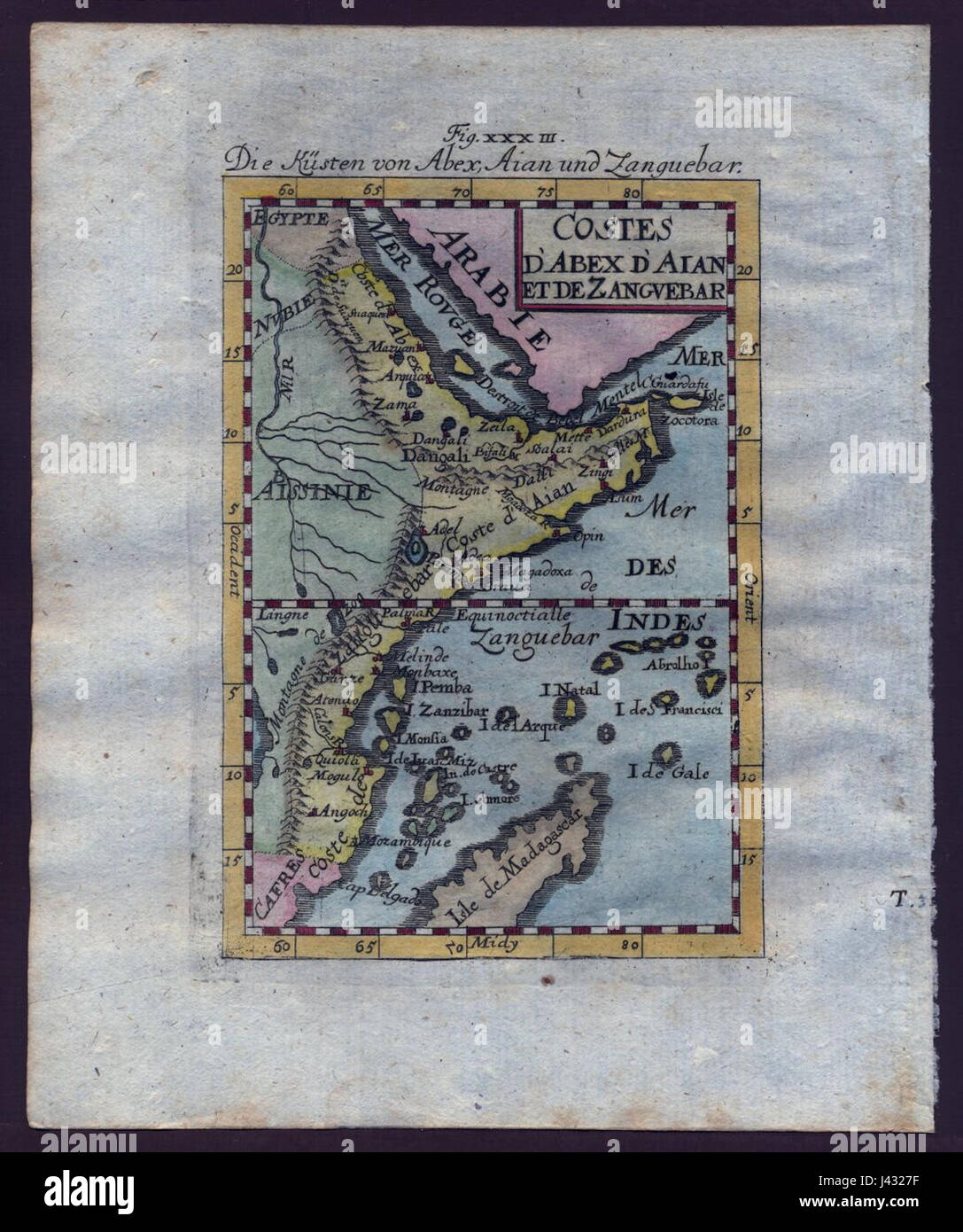 Zanzibar map hi-res stock photography and images - Alamy