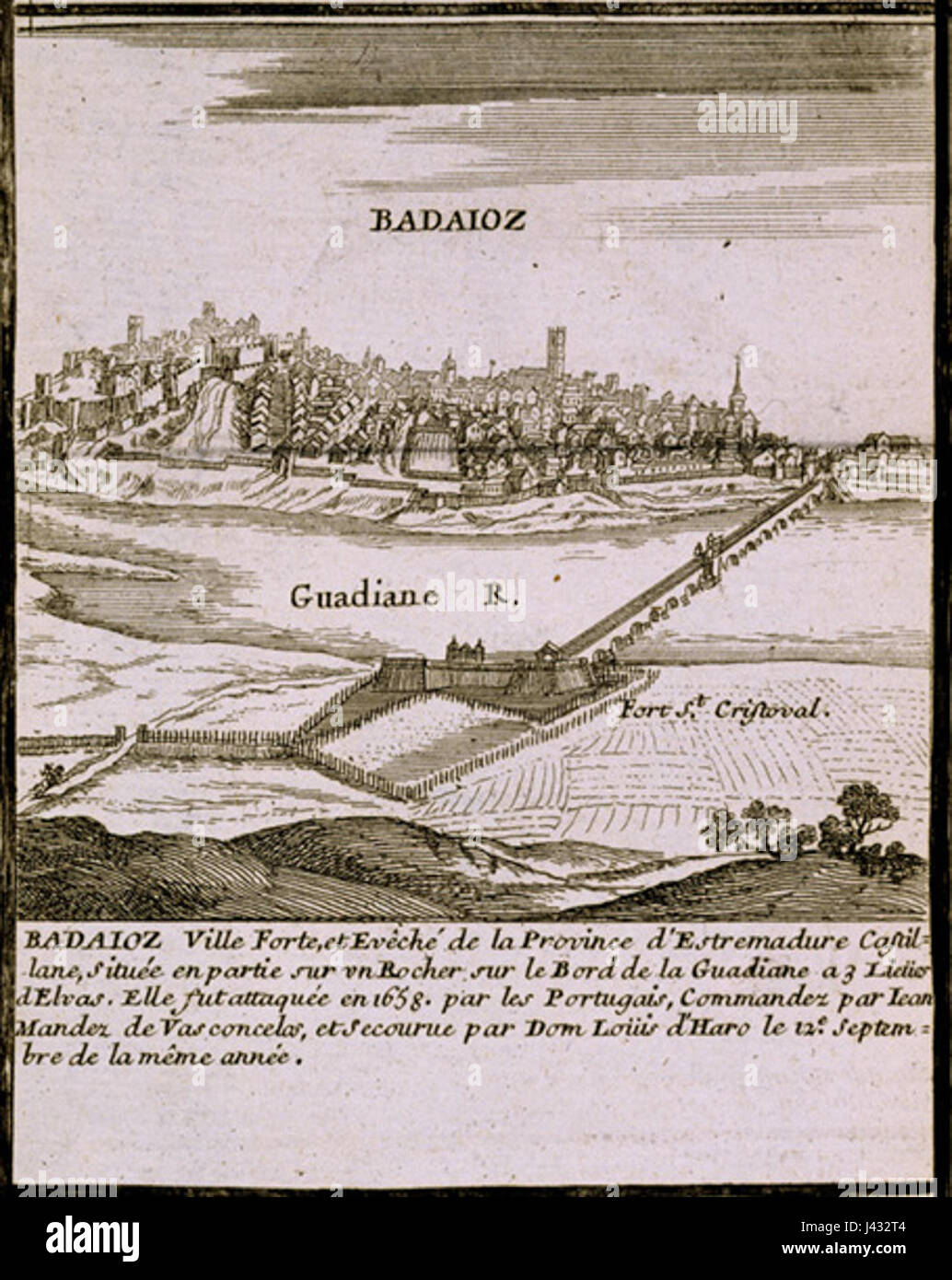 Map of badajoz hi-res stock photography and images - Alamy