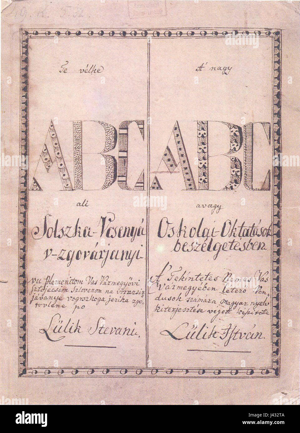 Lulik ABC refers to a children's educational material or book designed ...