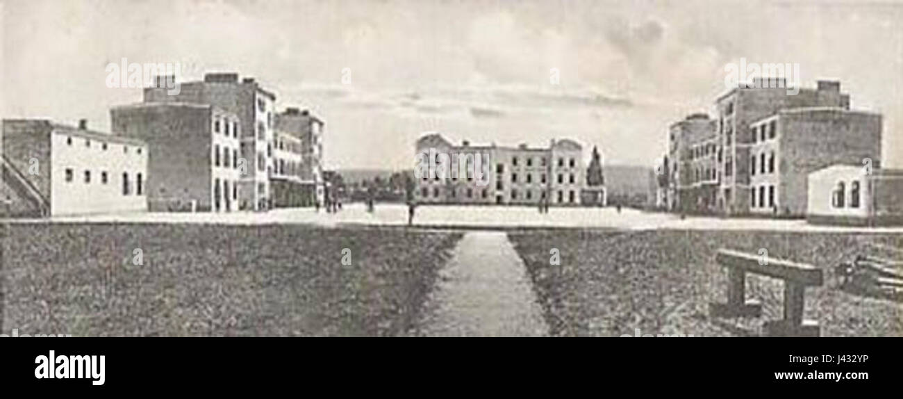 Landwehr Kaserne, a military barracks located in Bruck an der Leitha ...