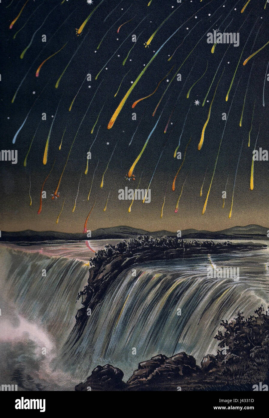 Meteor storm hi-res stock photography and images - Alamy