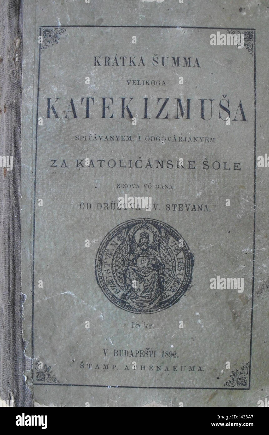 A brief summary of the Great Catechism from 1892, hardcover edition ...