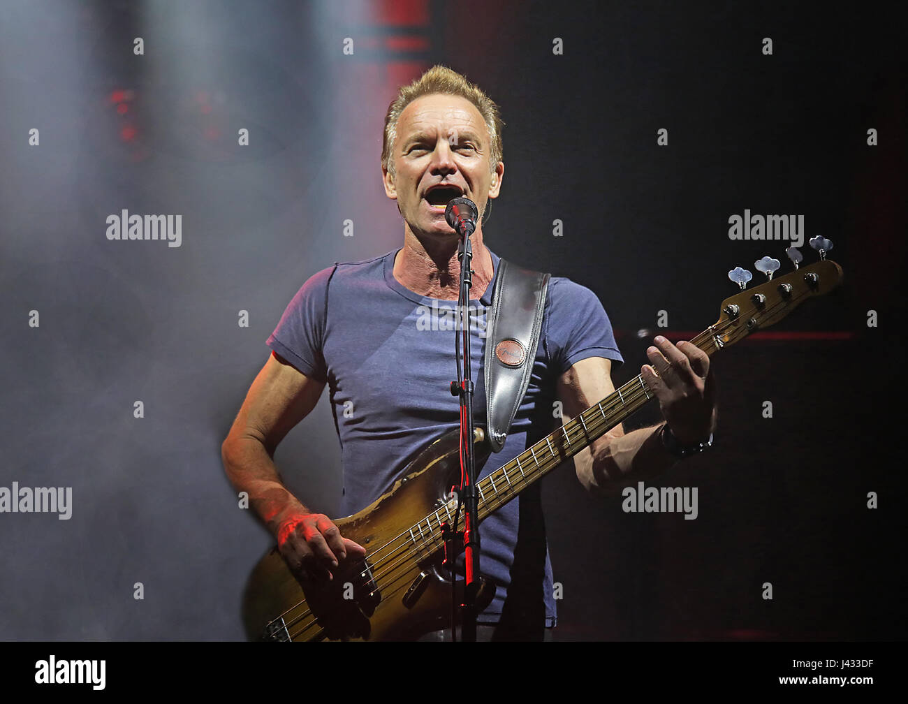 Sting performing at Manchester O2 Apollo Featuring: Sting, Gordon ...