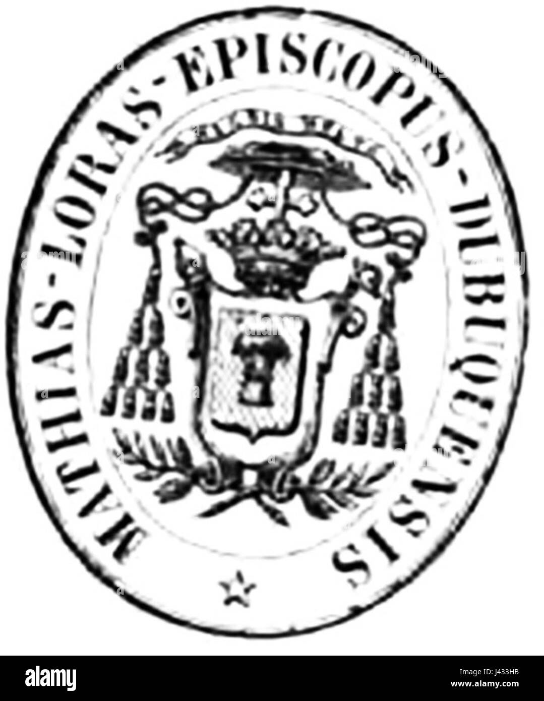 Mathias Loras timbre Stock Photo - Alamy