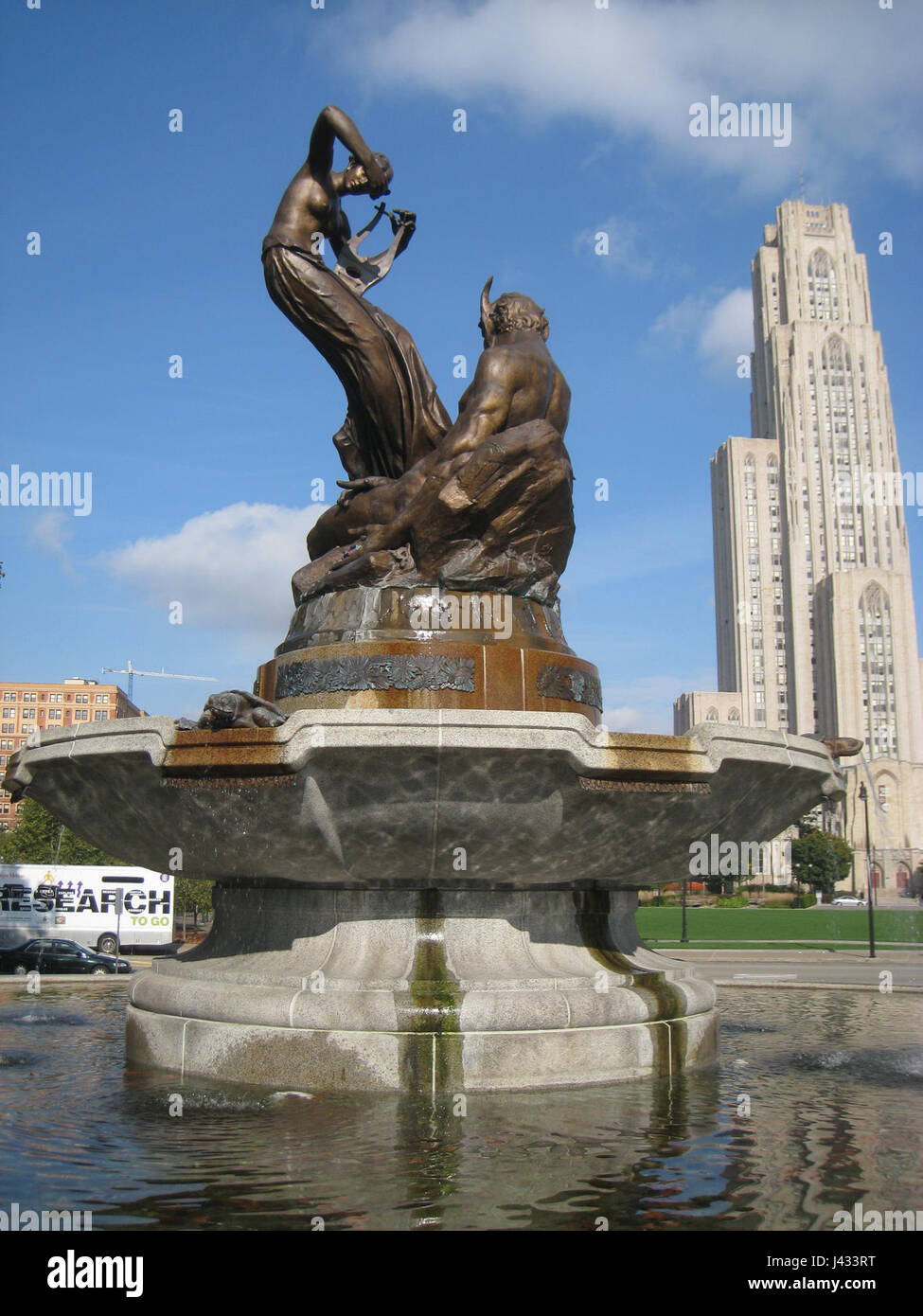 Mary Schenley Fountain Pittsburgh IMG 0757 Stock Photo - Alamy