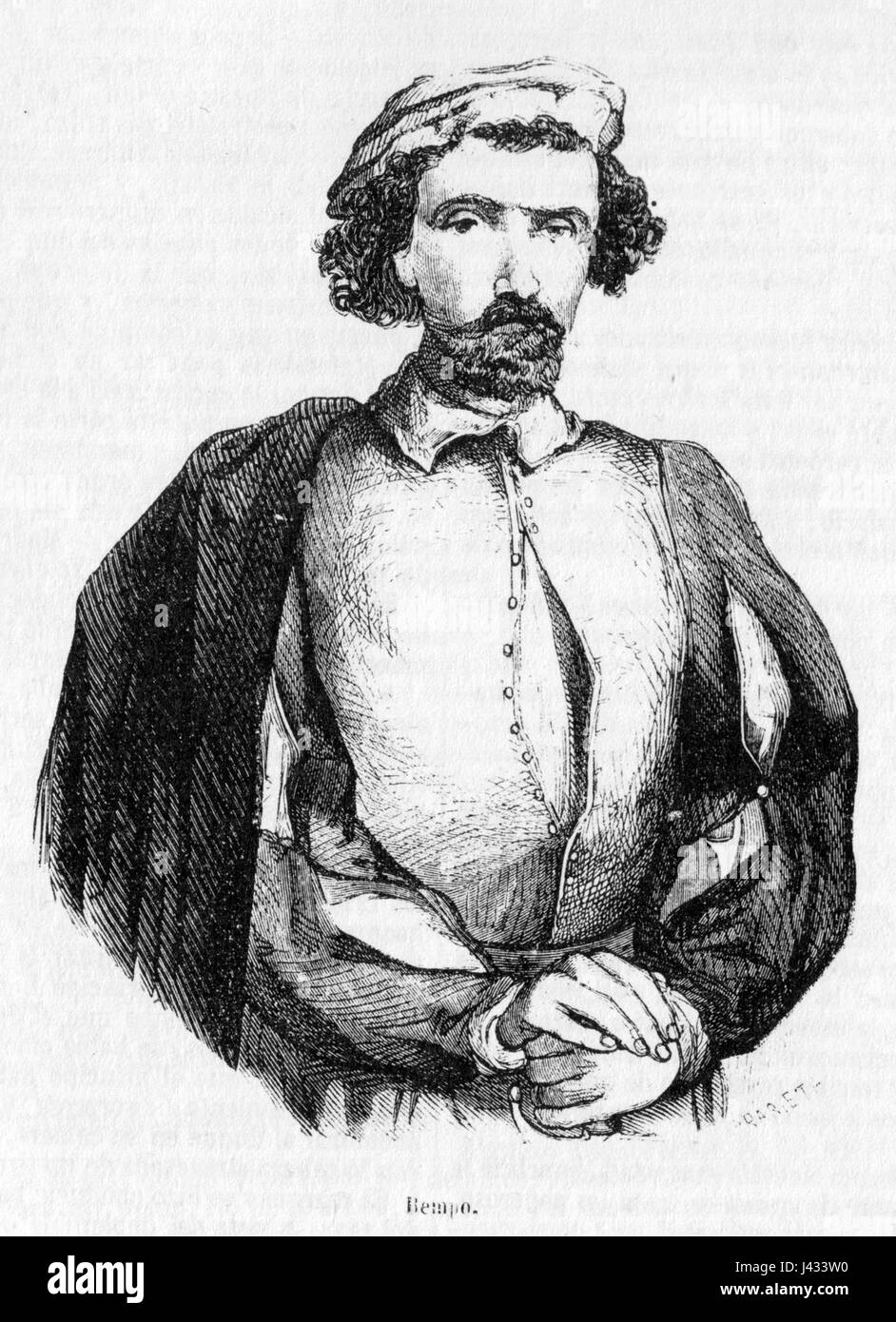 Los Monfies de las Alpujarras Illustration pag 180 Stock Photo - Alamy