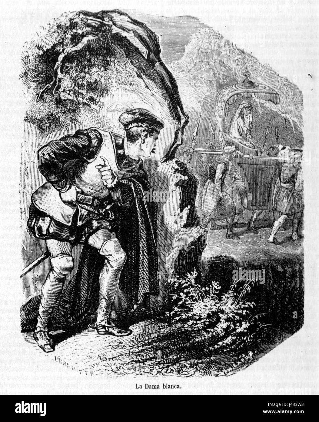 An illustration from page 193 of 'Los Monfies de las Alpujarras ...