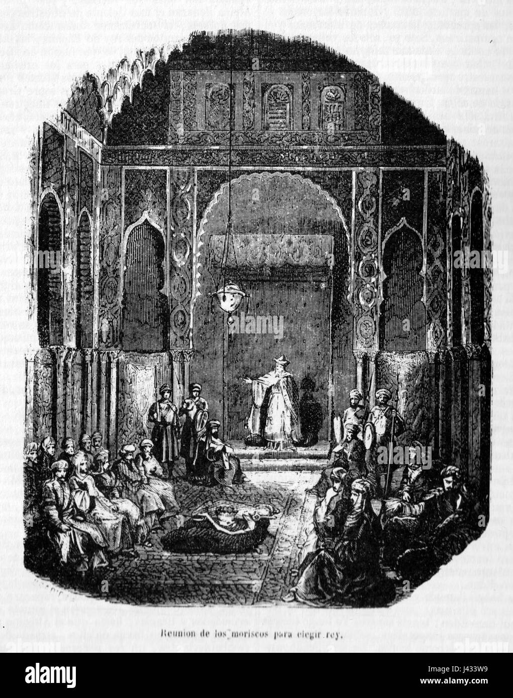 'Los Monfies de las Alpujarras' is an illustrated work, with a notable ...