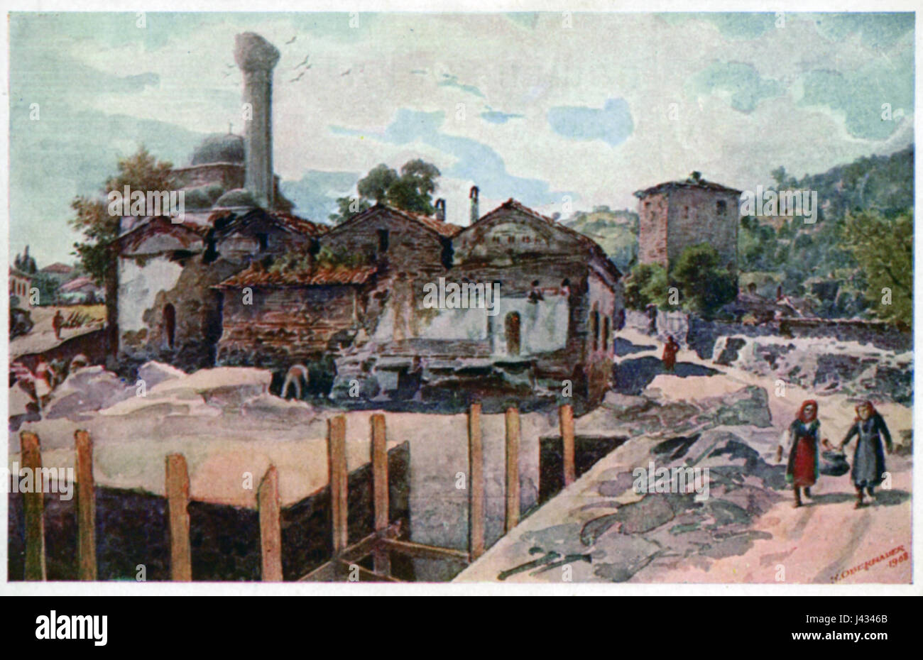 Map of kyustendil hi-res stock photography and images - Alamy