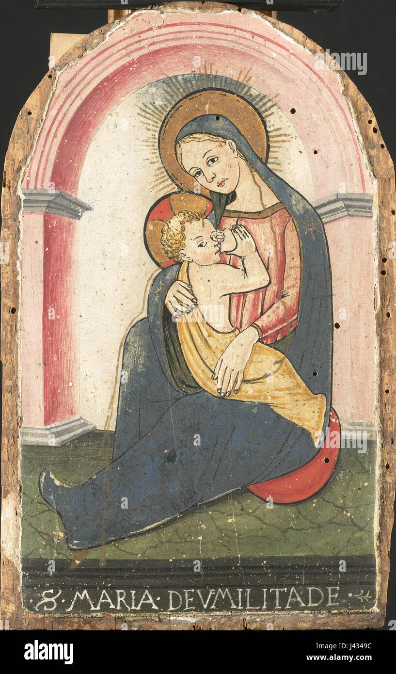 'Madonna van de nederigheid', housed at the Rijksmuseum in Amsterdam ...