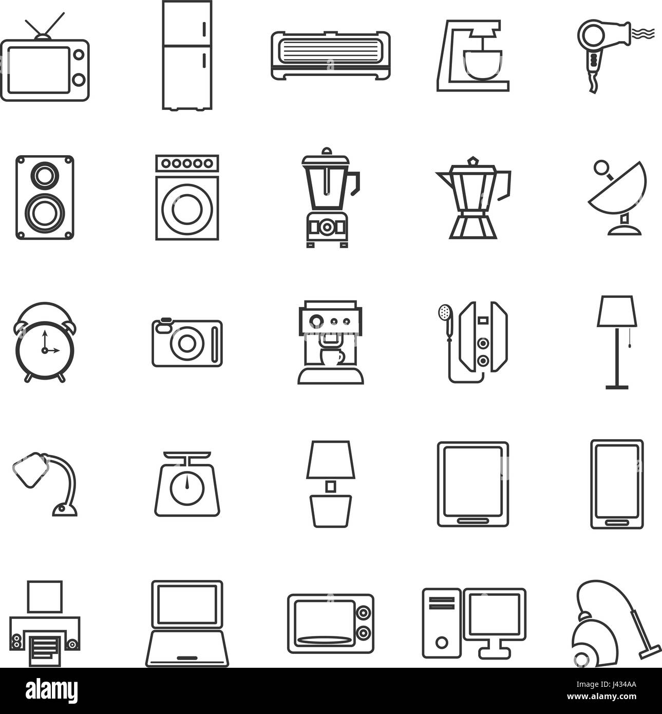 Hand house power cable Stock Vector Images - Alamy