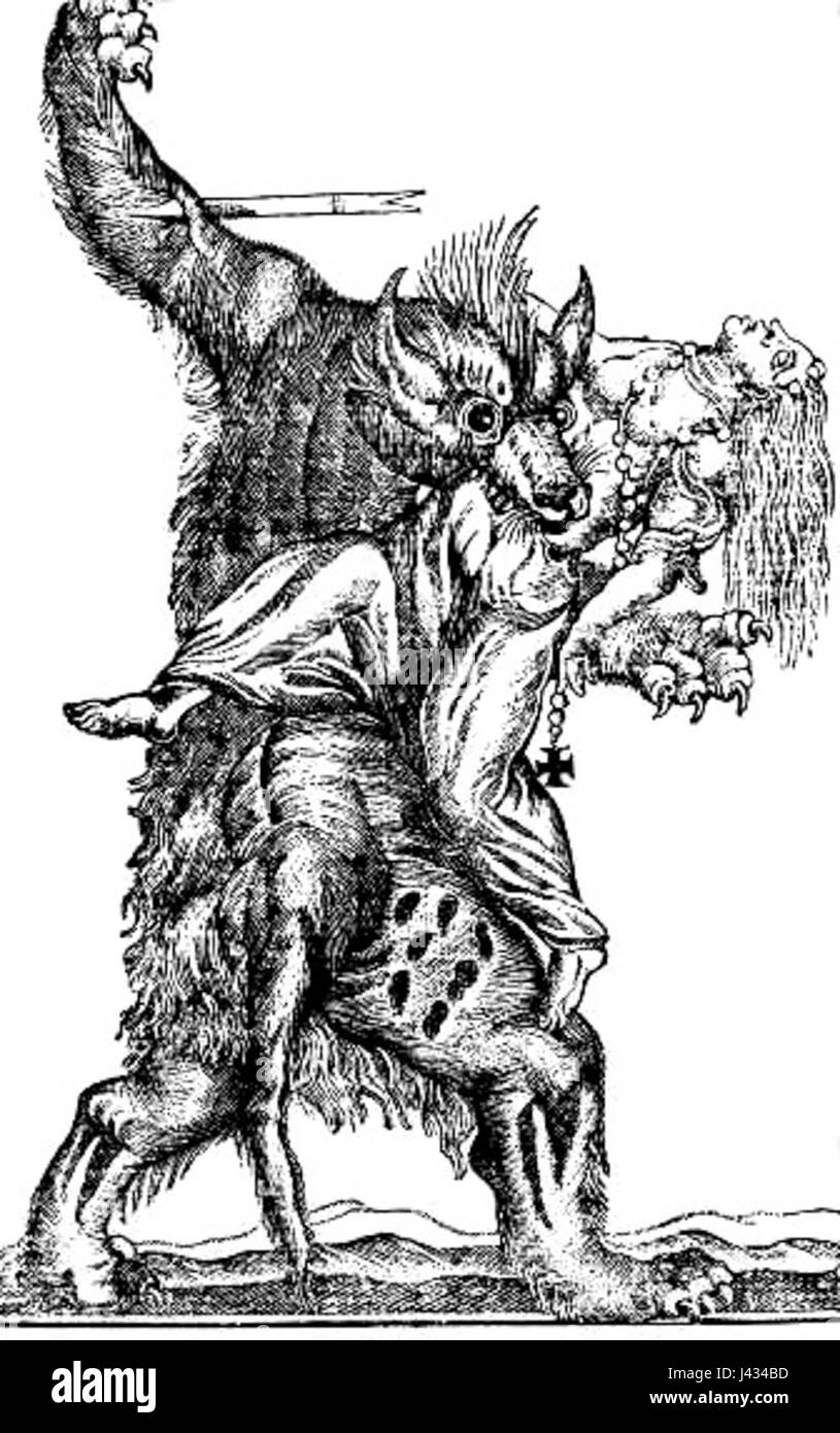 The term 'Loup garou' refers to a mythological creature in French ...
