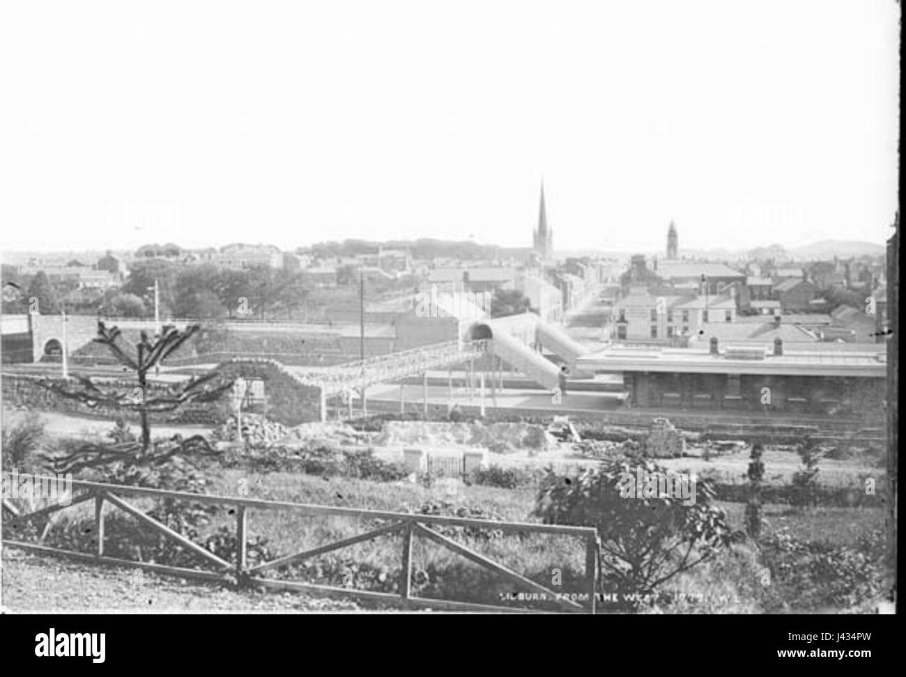 Map of lisburn Black and White Stock Photos & Images - Alamy