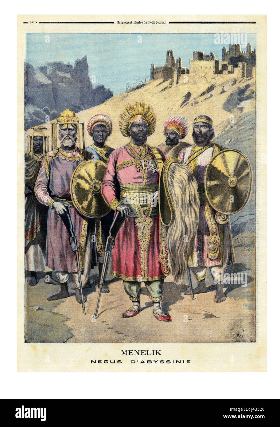 Menelik ii hi-res stock photography and images - Alamy