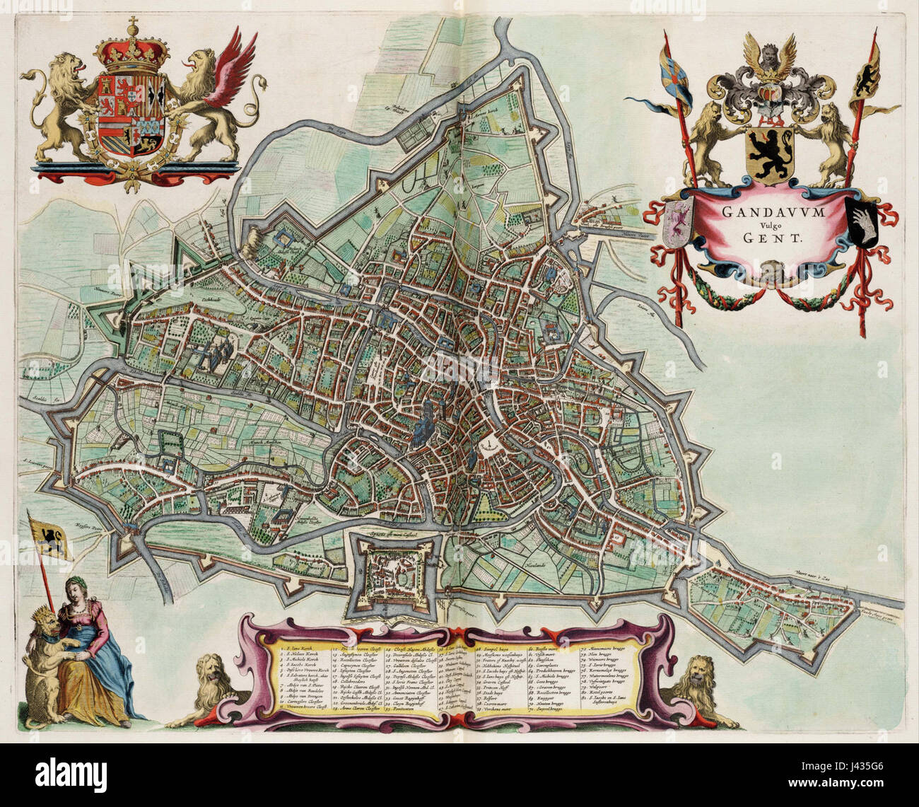 Blaeu Map Stock Photos & Blaeu Map Stock Images - Alamy