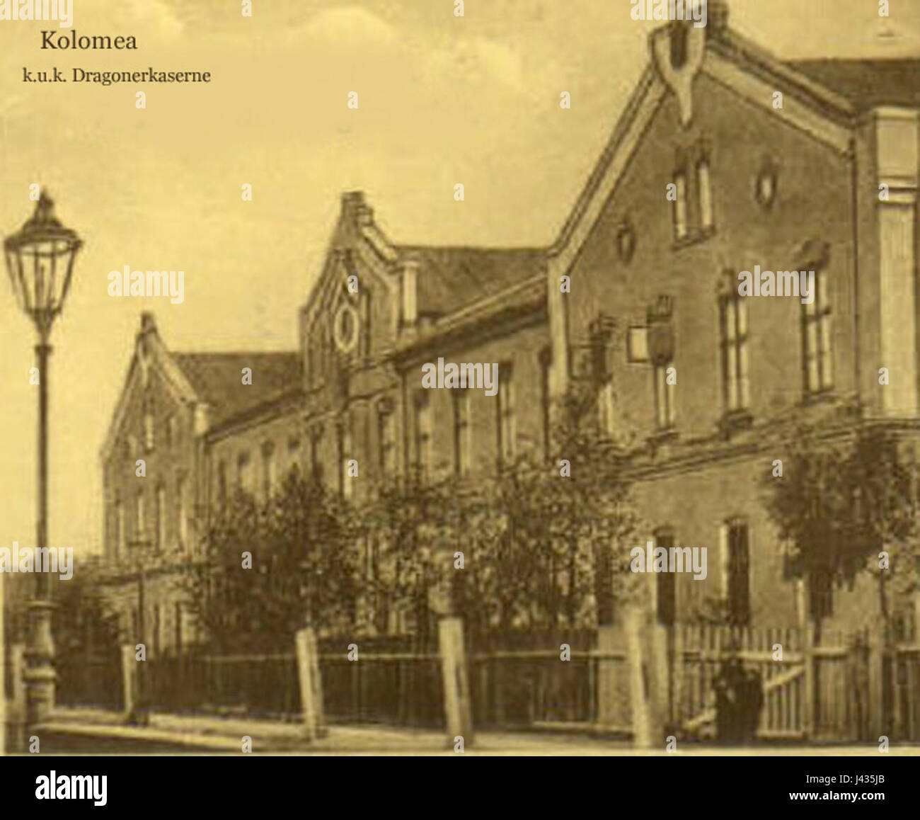 Kolomea Dragoner Kaserne Stock Photo - Alamy