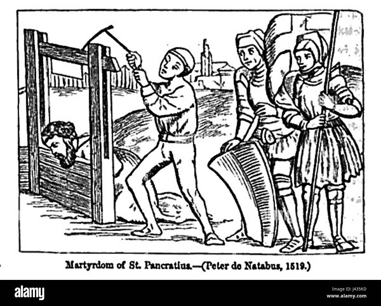 Martyr iconography Cut Out Stock Images & Pictures - Alamy