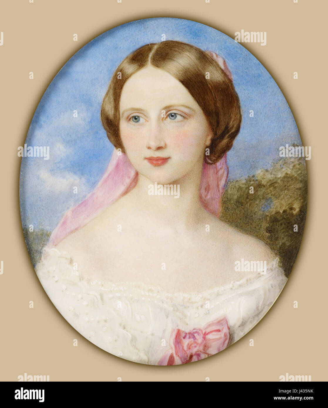 Louise of Prussia by William Ross (1856, Royal coll Stock Photo - Alamy