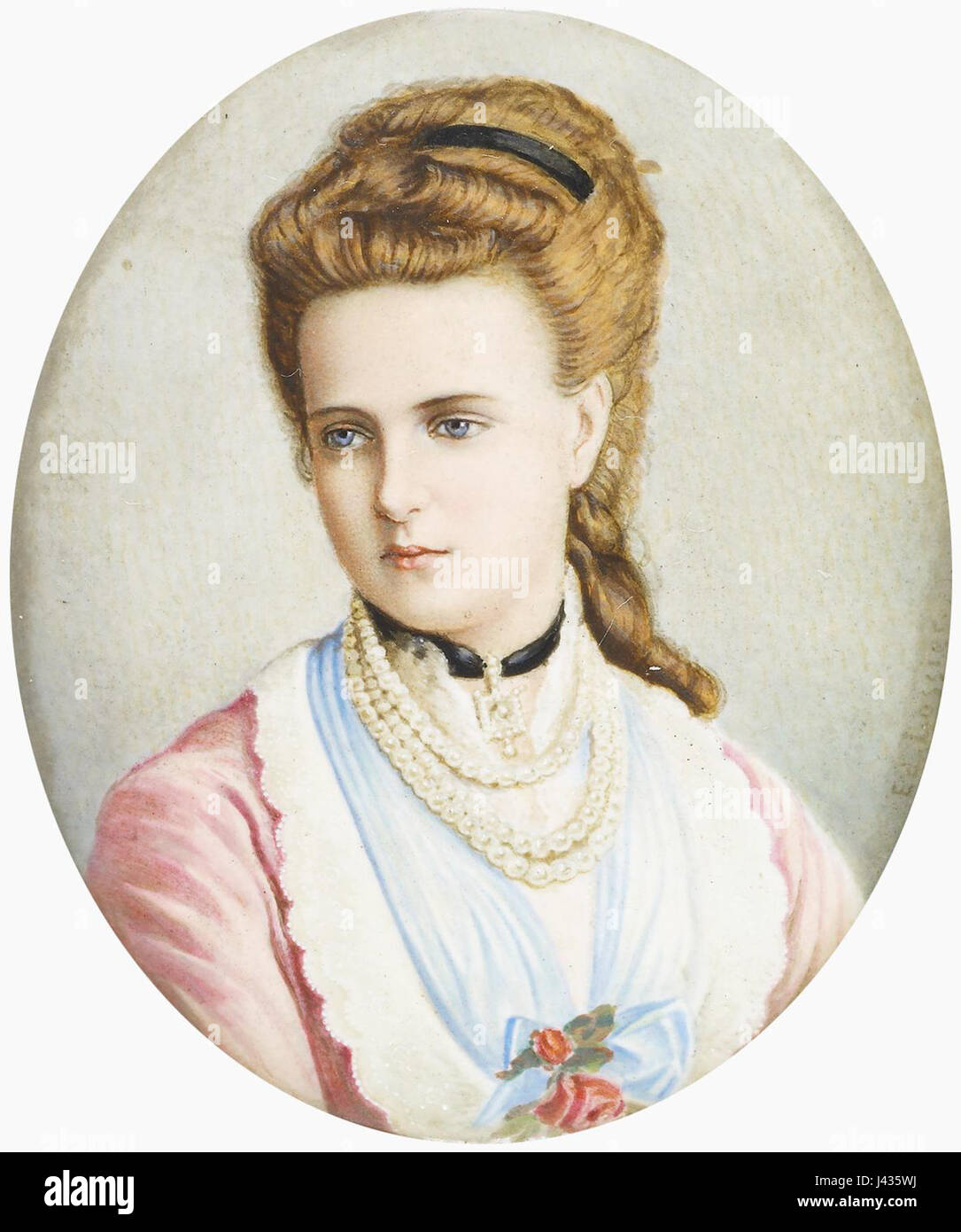 Maria Alexandrovna by Edward Lossier (1895 Stock Photo - Alamy