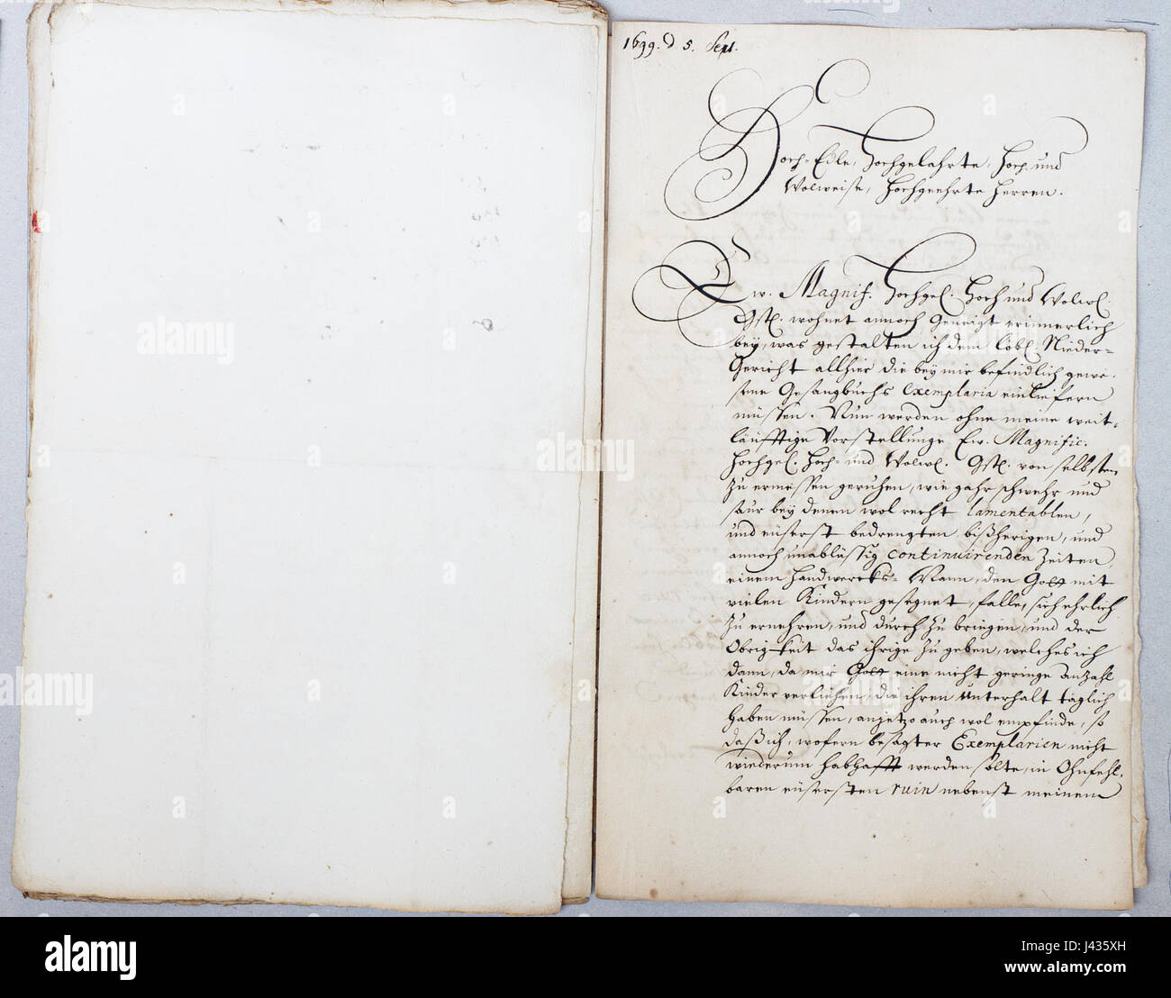 This image showcases an archival document from the Lueneburg City ...