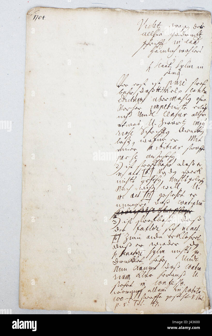 The Lueneburg Stadtarchiv g3c akte 205 is a historical document housed ...