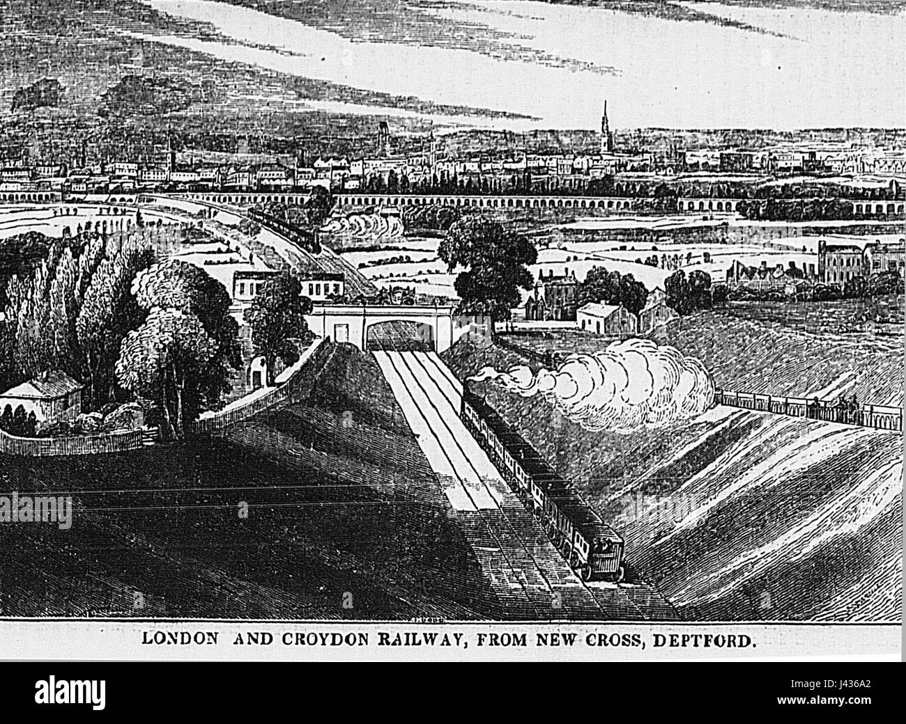 Croydon Map High Resolution Stock Photography and Images - Alamy