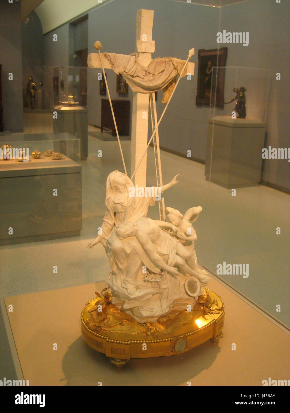 Virgin mary and the dead christ hi-res stock photography and images - Alamy