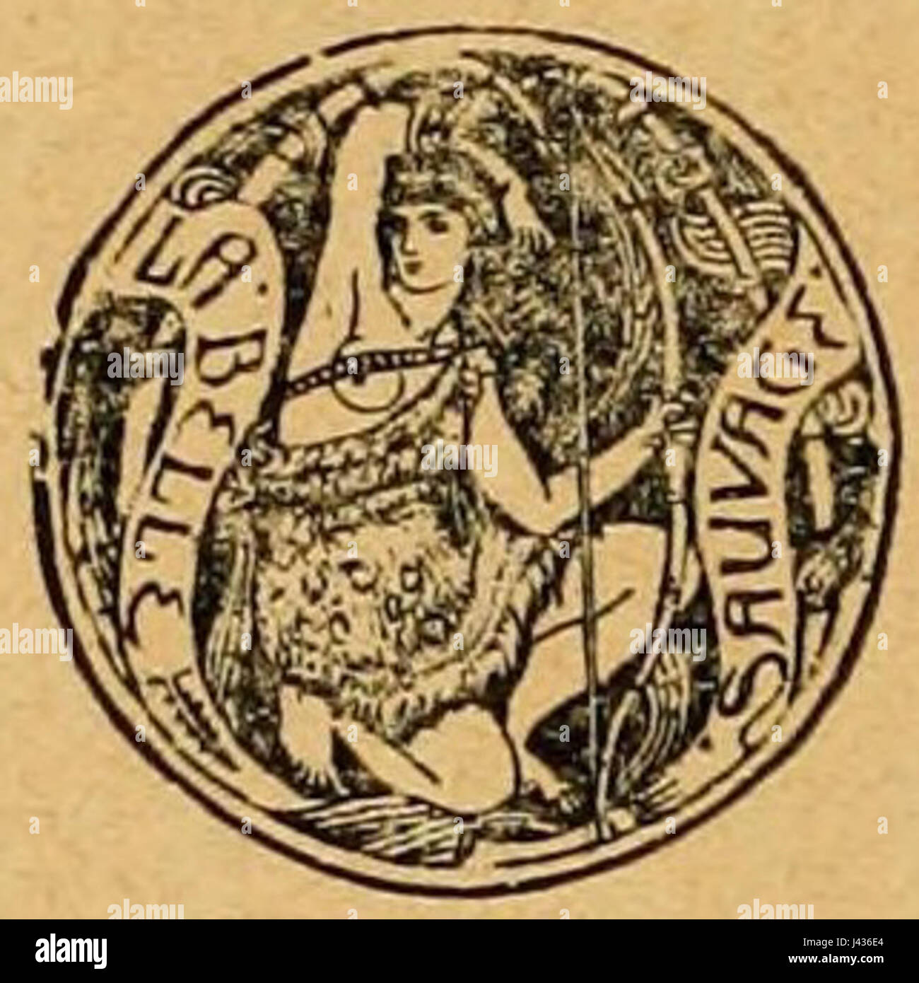 La Belle Sauvage emblem represents a symbolic and artistic ...