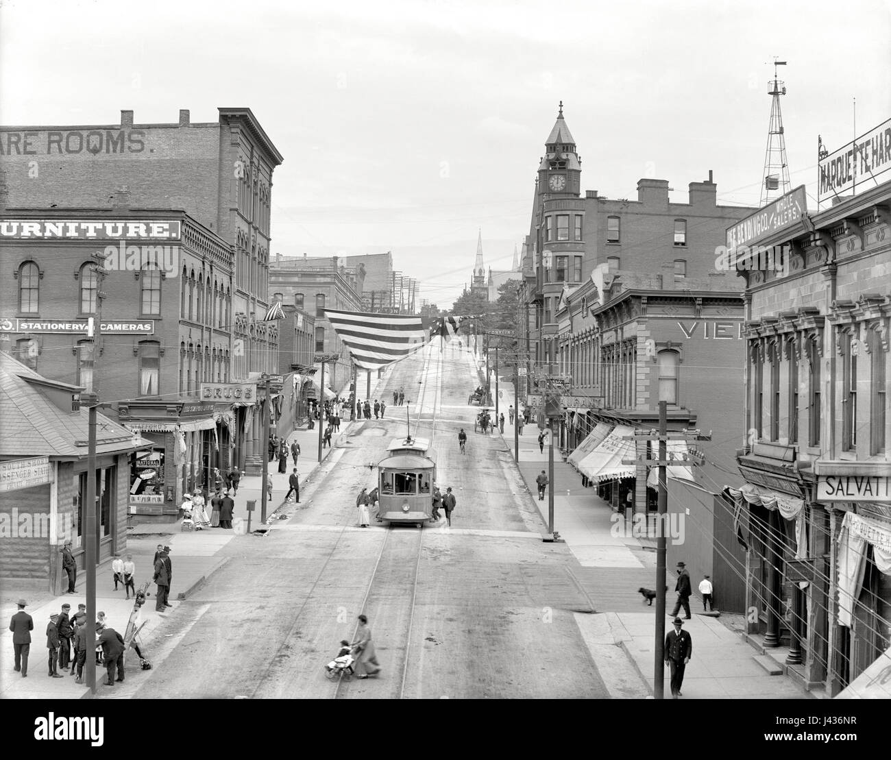 Map of marquette hi-res stock photography and images - Alamy