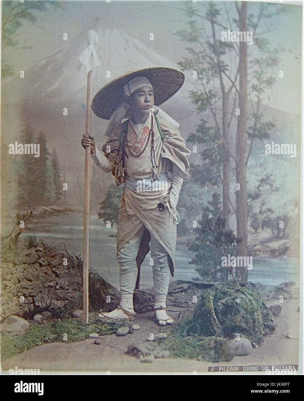 Kusakabe Kimbei 1 Pilgrim Stock Photo - Alamy