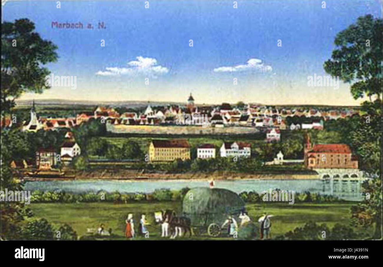 Marbach am Neckar, a town in southwestern Germany, is known for its ...