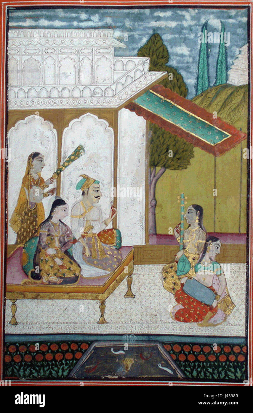 Ragamala paintings hi-res stock photography and images - Alamy