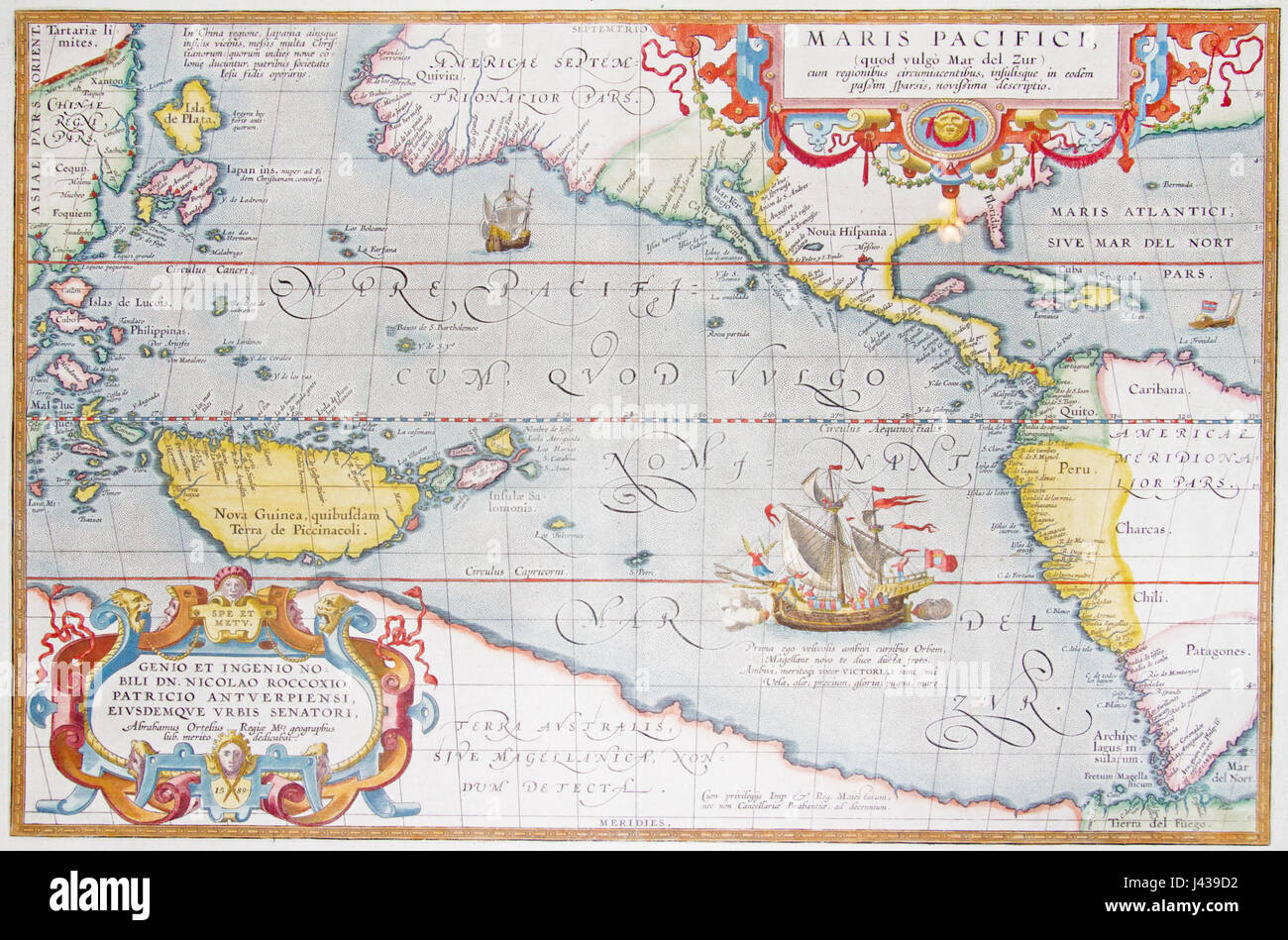 Oceania map historical hi-res stock photography and images - Alamy