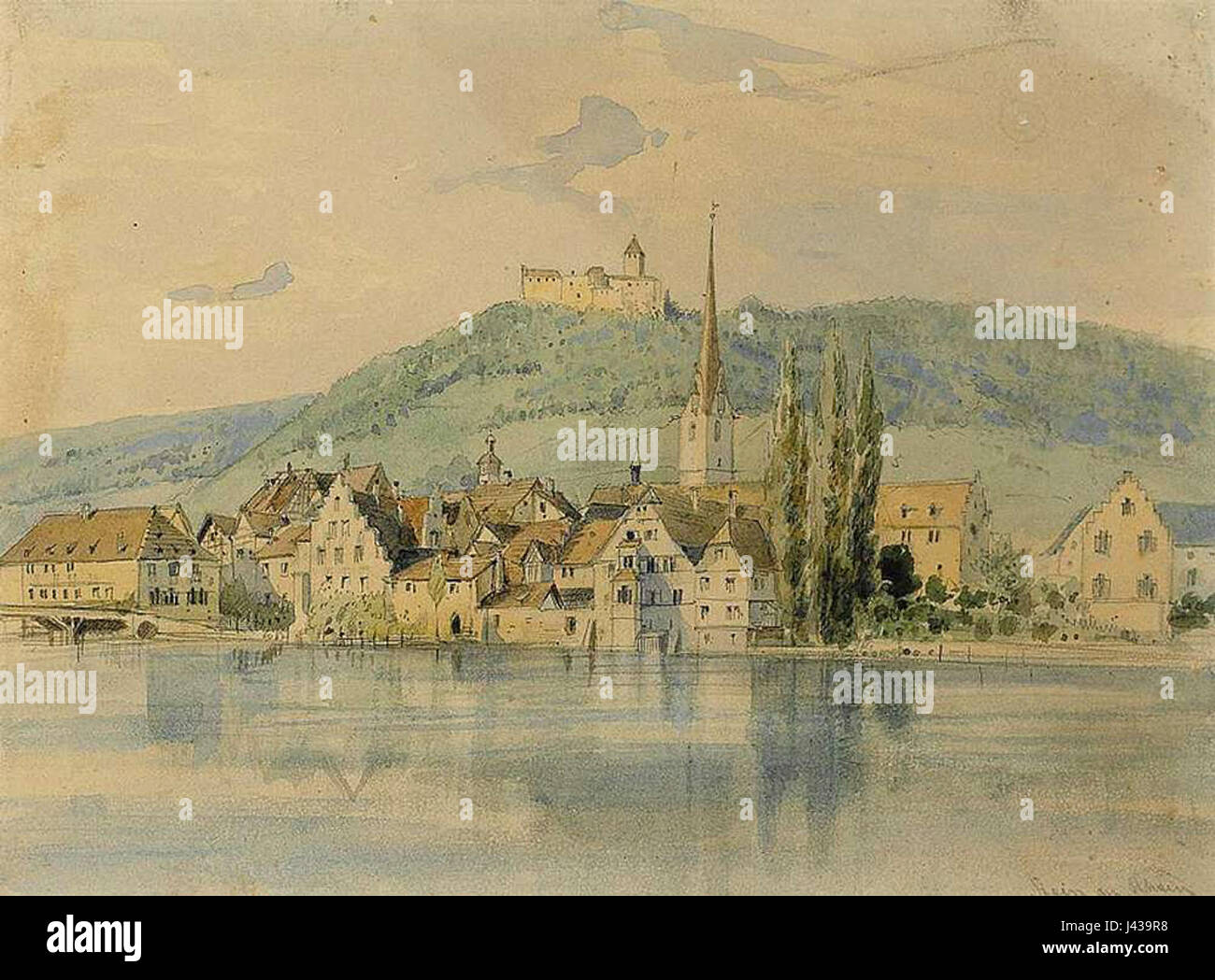 Max Bach was a notable figure from Stein am Rhein, Switzerland, likely ...