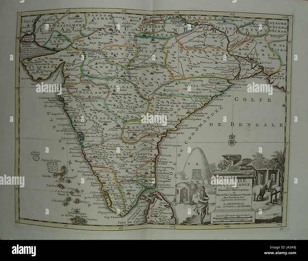 Modern map of india hi-res stock photography and images - Alamy