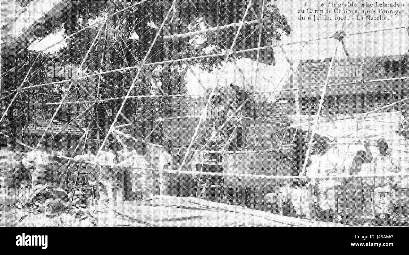 Lebaudy airship Black and White Stock Photos & Images - Alamy